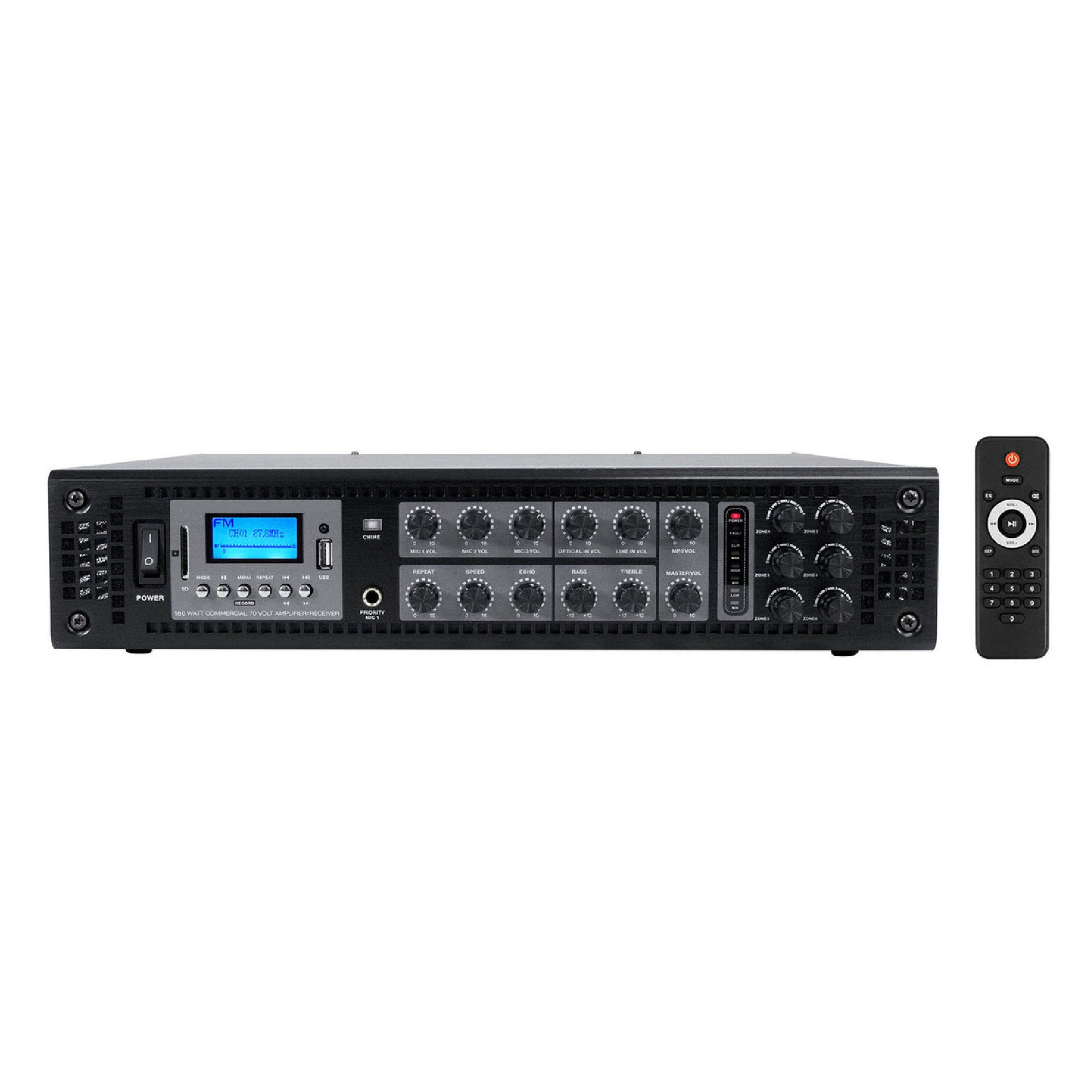 Break Area Audio Mixer/Amp | LEIGHTRONIX, INC.